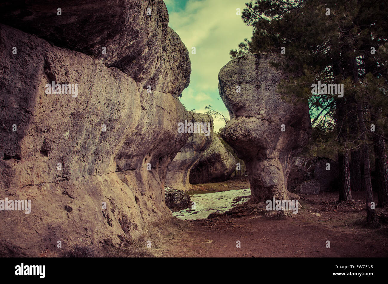 Ciudad Encantada (Enchanted City). Spectacular rock formations by ...