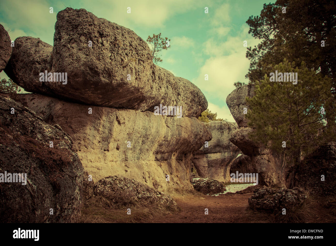 Ciudad Encantada (Enchanted City). Spectacular rock formations by ...