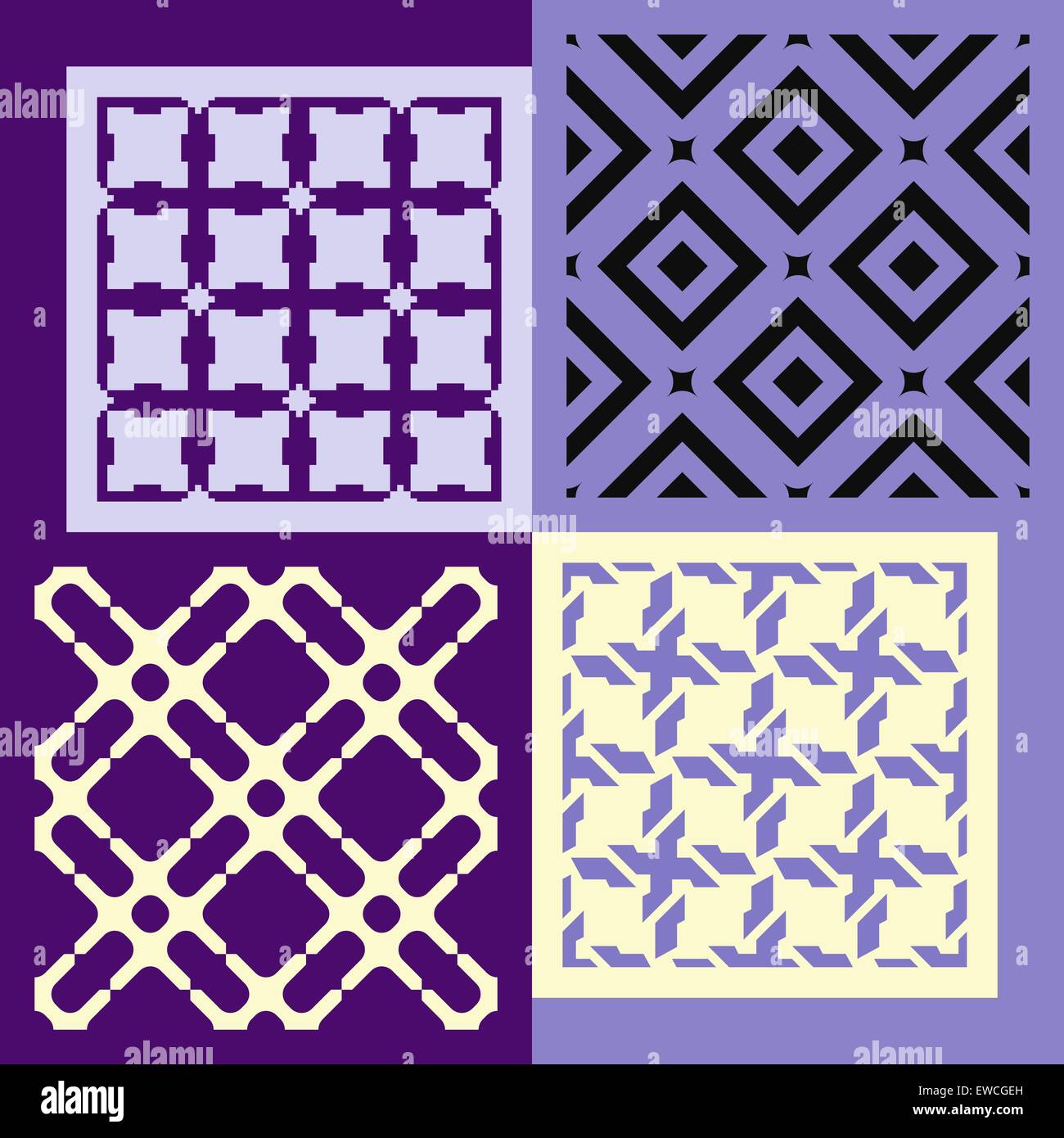Square pattern fills Stock Vector Images - Alamy