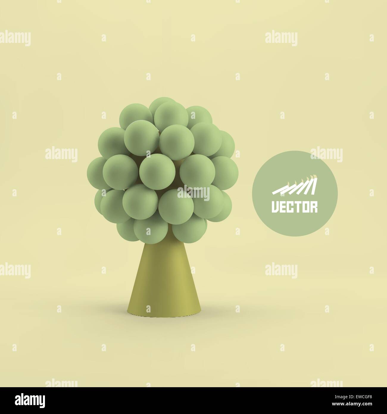 Abstract tree. Concept for business, social media, technology, network ...