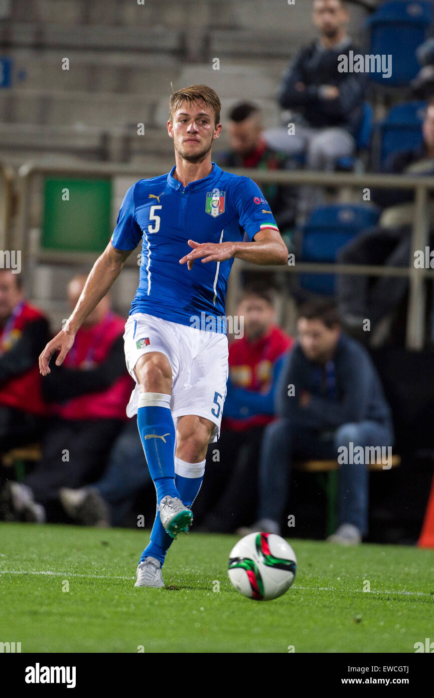 Uherske Hradiste, Czech Republic. 21st June, 2015. Daniele Rugani (ITA ...