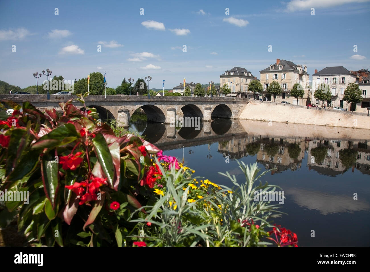 Terrasson Lavilledieu Dordogne France Stock Photo - Alamy