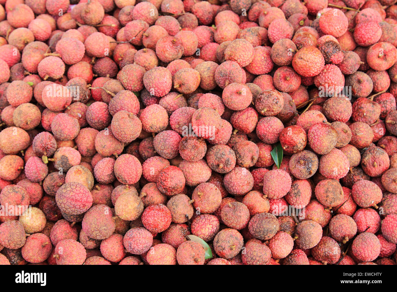 Lychee fruit background Stock Photo - Alamy