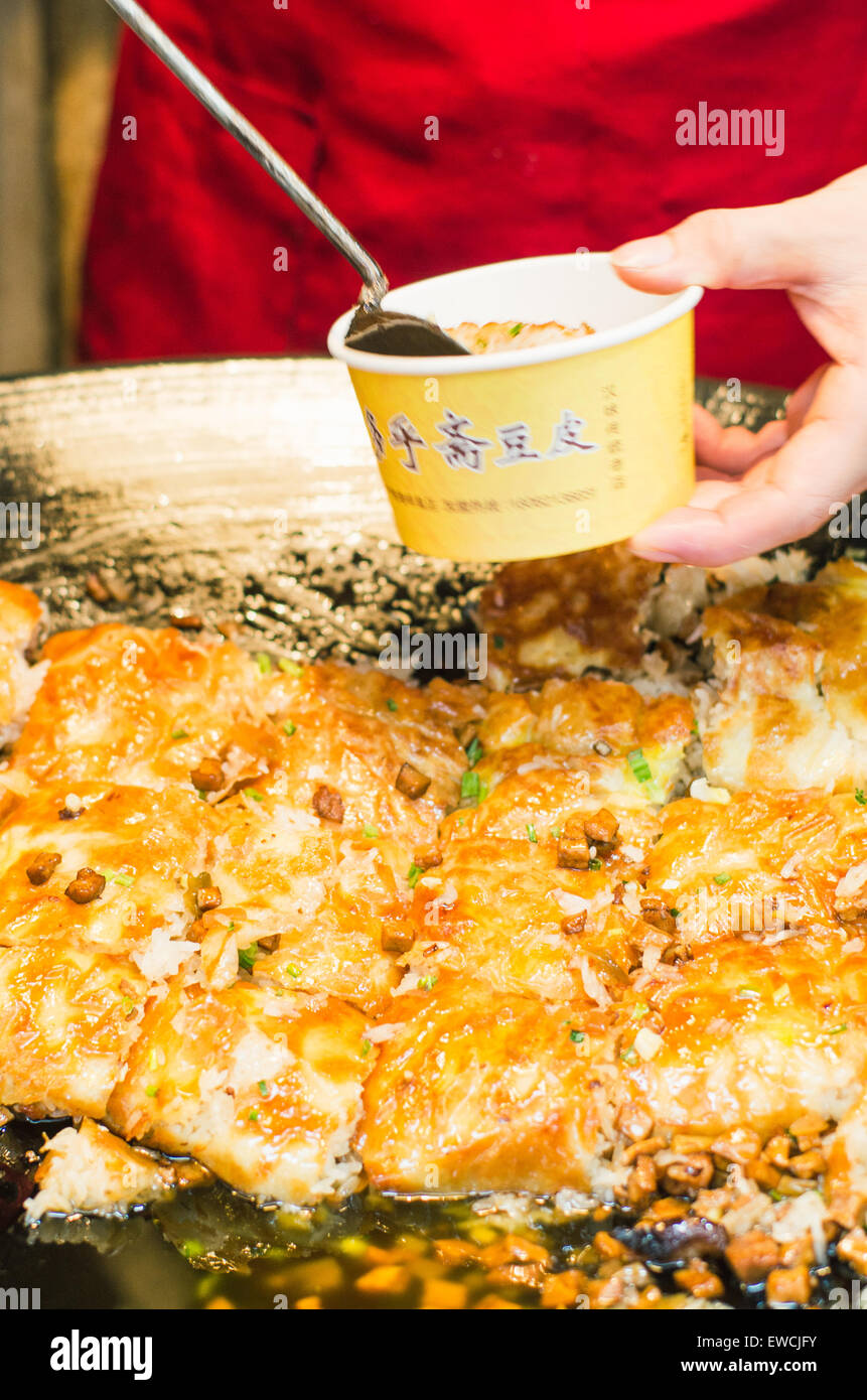 Wuhan famous street snack doupi in china Stock Photo - Alamy