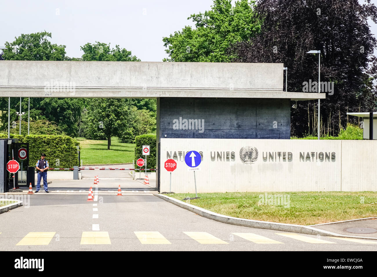 United Nations Geneva Stock Photo - Alamy