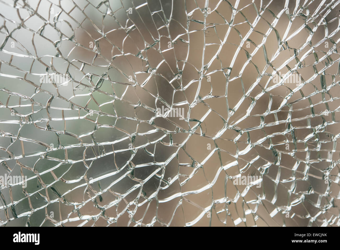 pattern of a broken glass window Stock Photo - Alamy