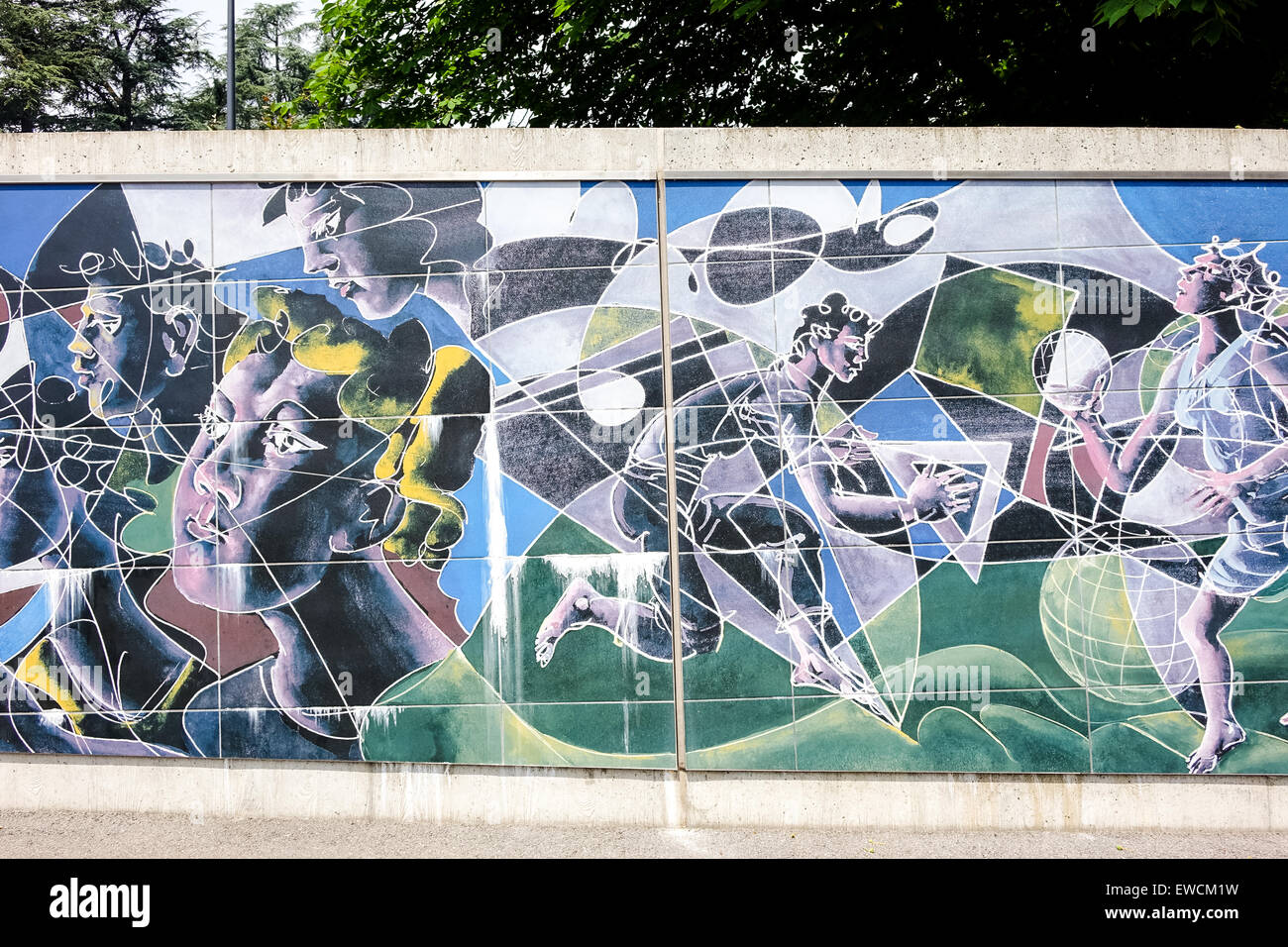 United nations peace wall hi-res stock photography and images - Alamy