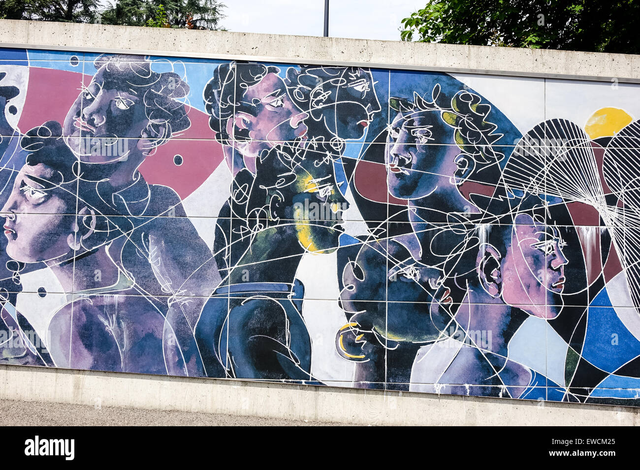 United Nations Peace Wall Stock Photo - Alamy