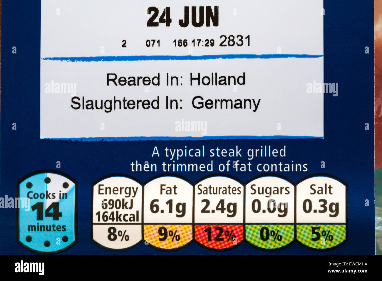 Traffic light food labeling system hi-res stock photography and images ...