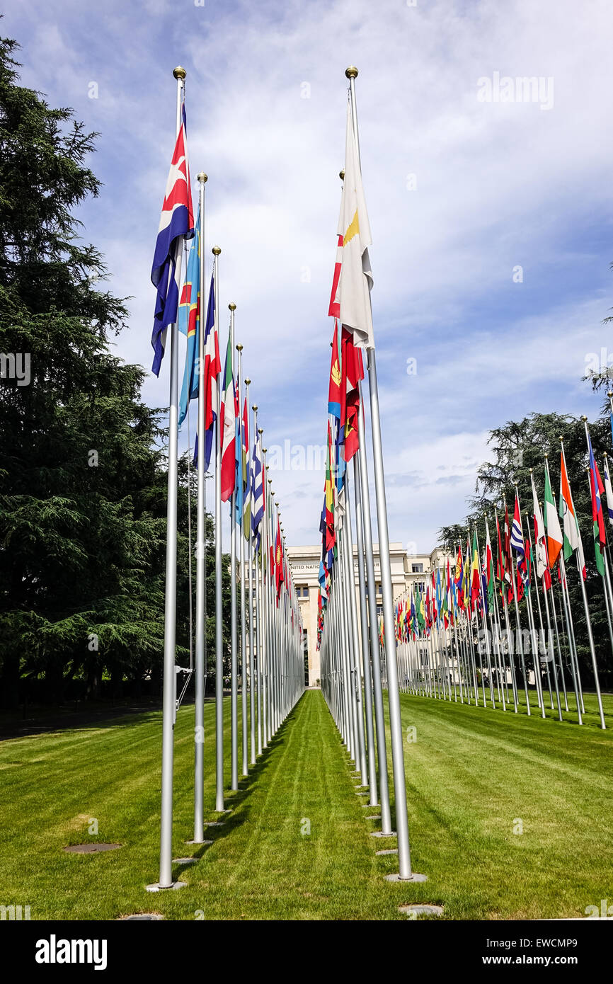 United Nations Geneva Stock Photo - Alamy
