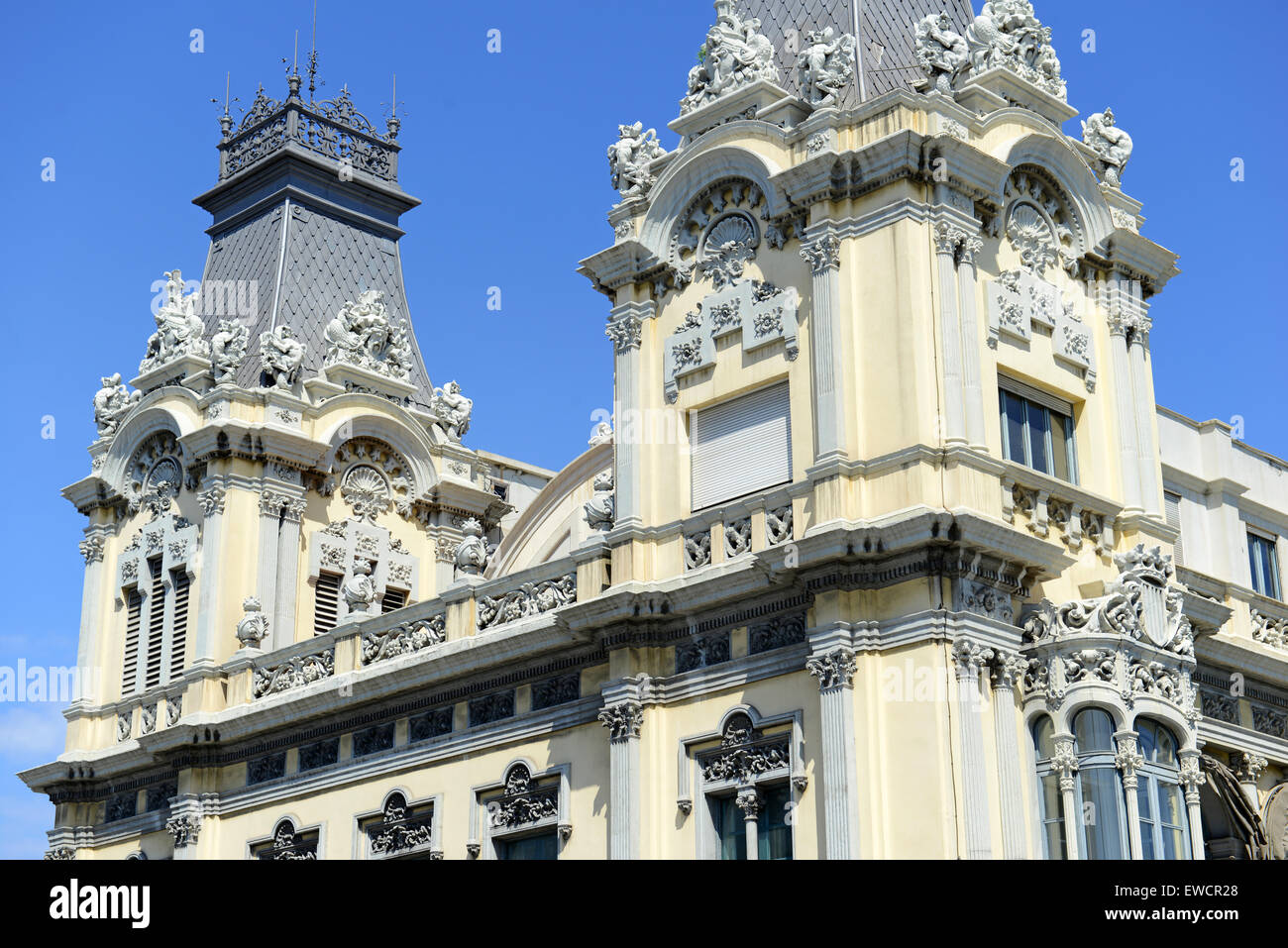 Old Customs House near Harbur, Barcelona, Spain Stock Photo - Alamy