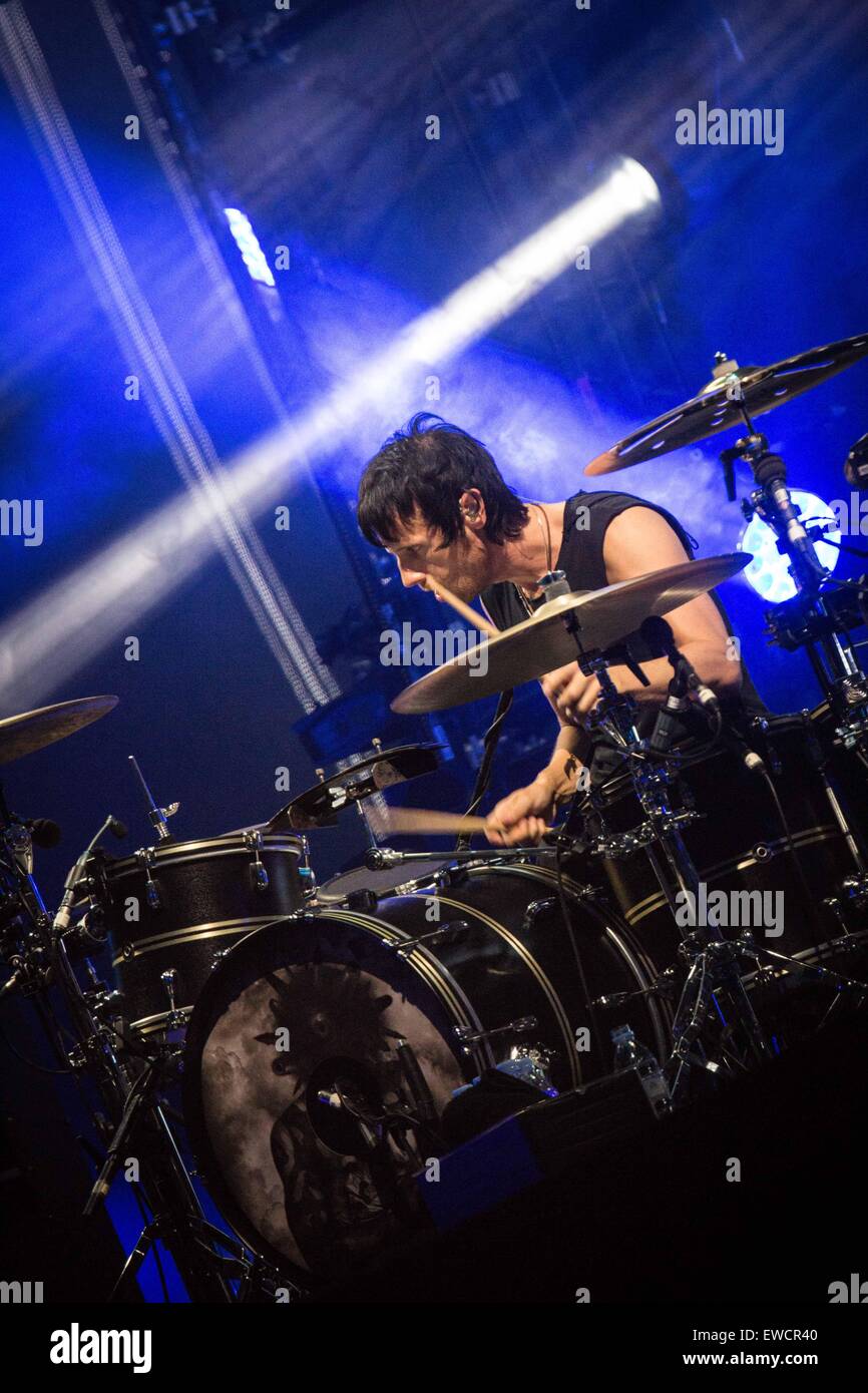 Muse perform live at Pinkpop Festival 2015 in Landgraaf Netherlands ...
