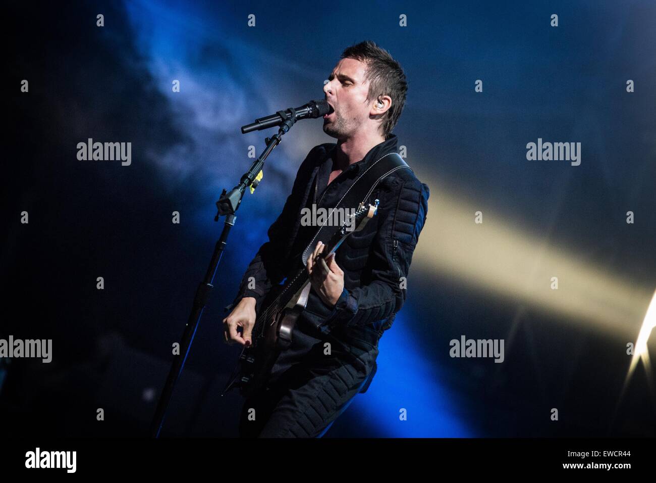 Muse perform live at Pinkpop Festival 2015 in Landgraaf Netherlands ...