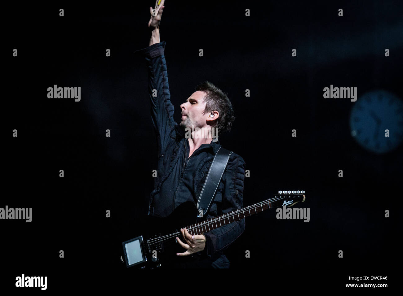 Muse perform live at Pinkpop Festival 2015 in Landgraaf Netherlands ...