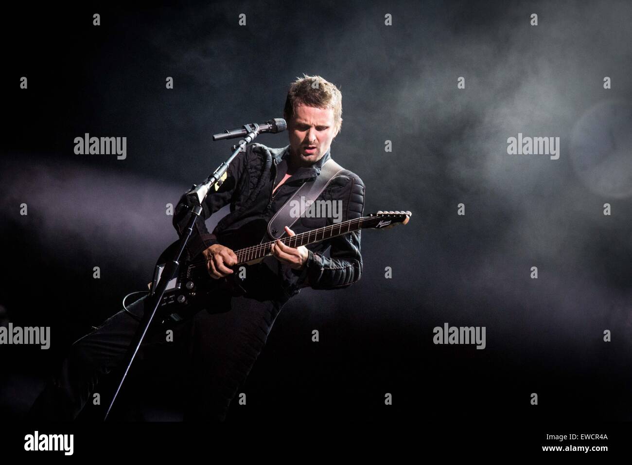 Muse perform live at Pinkpop Festival 2015 in Landgraaf Netherlands ...