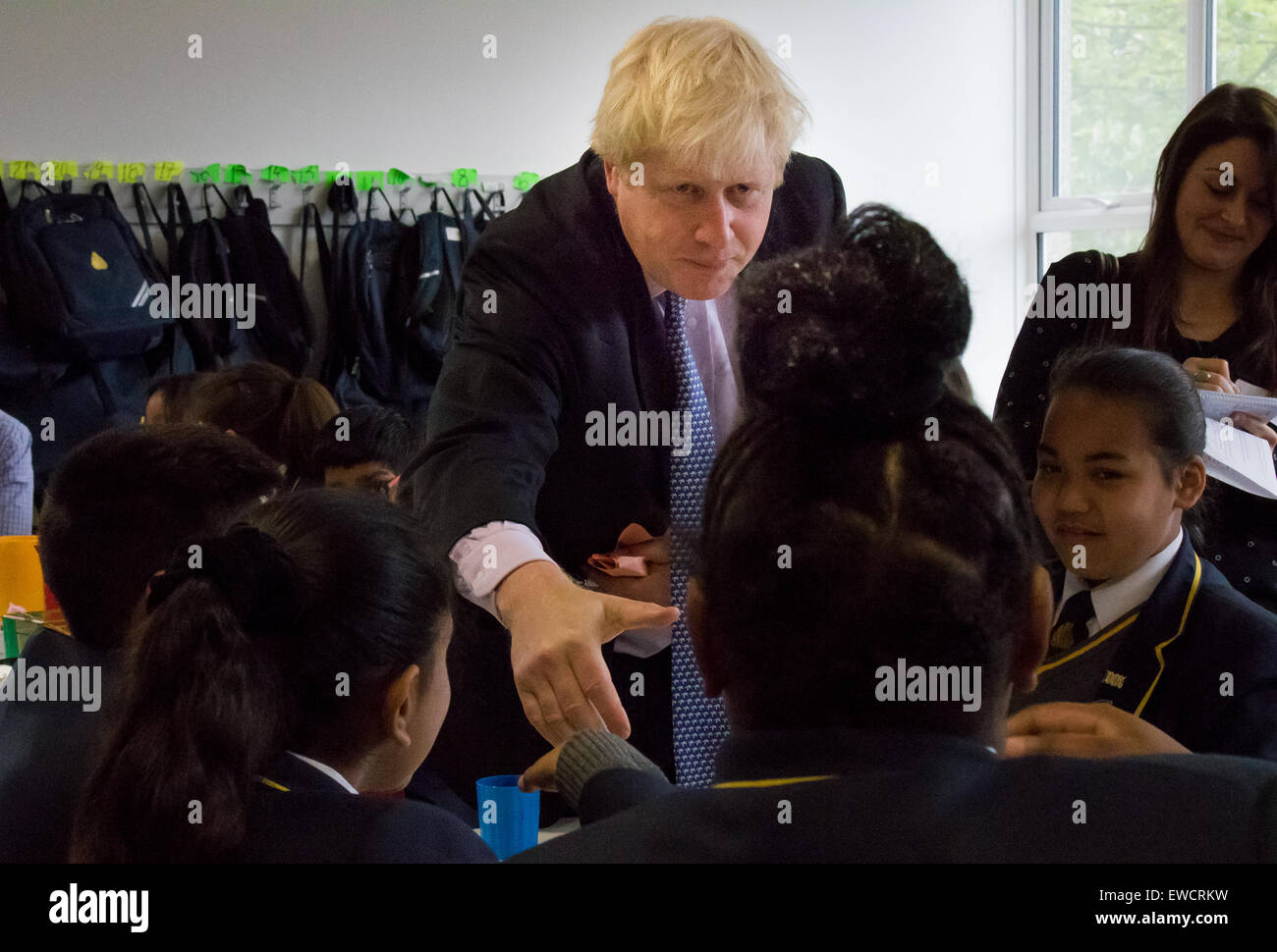 London, UK. 23rd June, 2015. Michaela Community School, Wembley, London ...