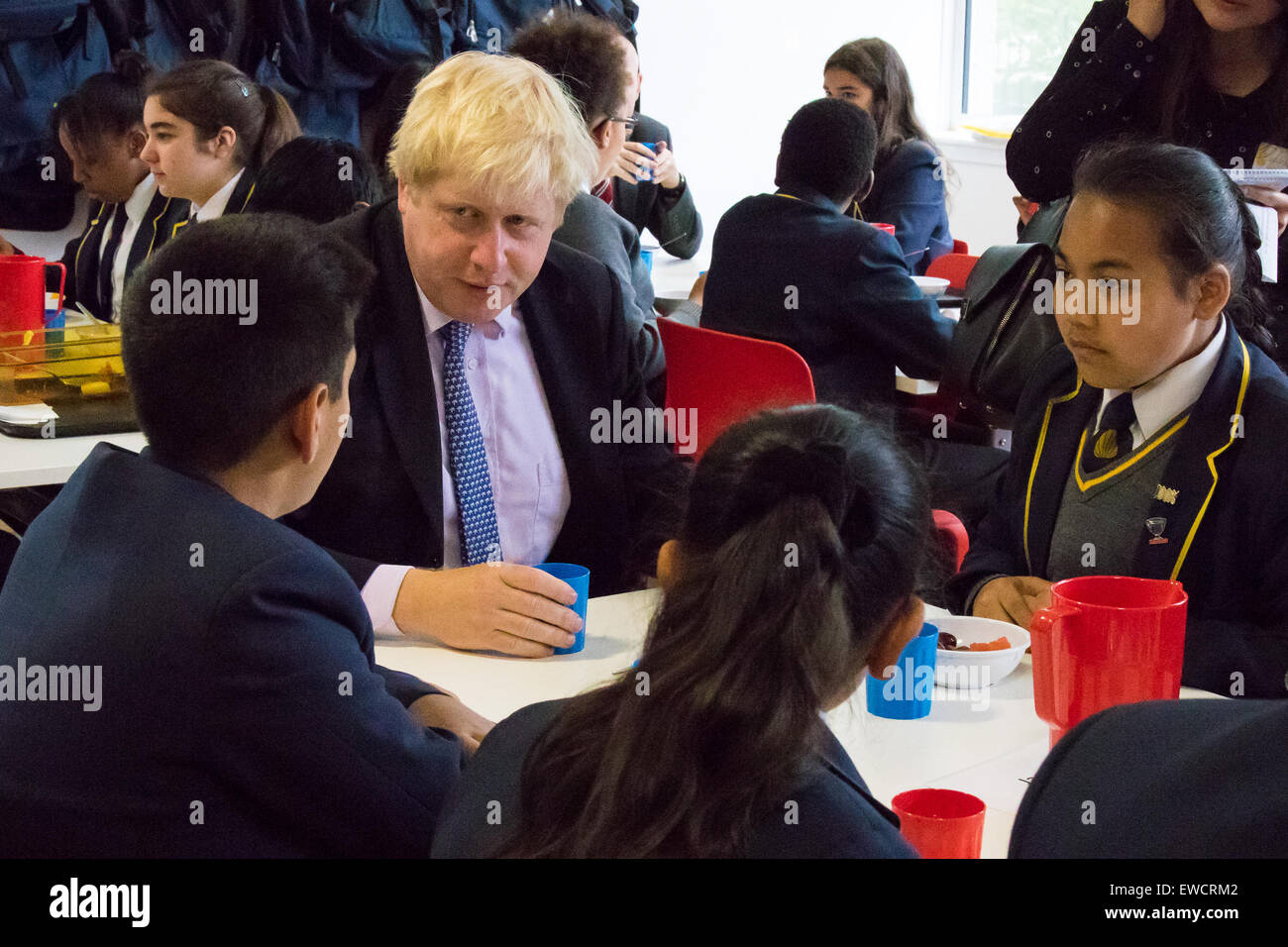 London, UK. 23rd June, 2015. Michaela Community School, Wembley, London ...