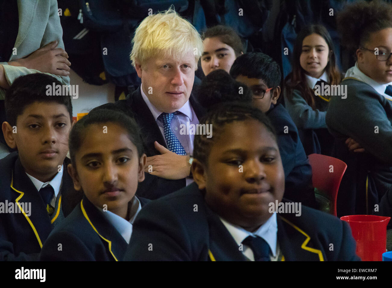 London, UK. 23rd June, 2015. Michaela Community School, Wembley, London ...