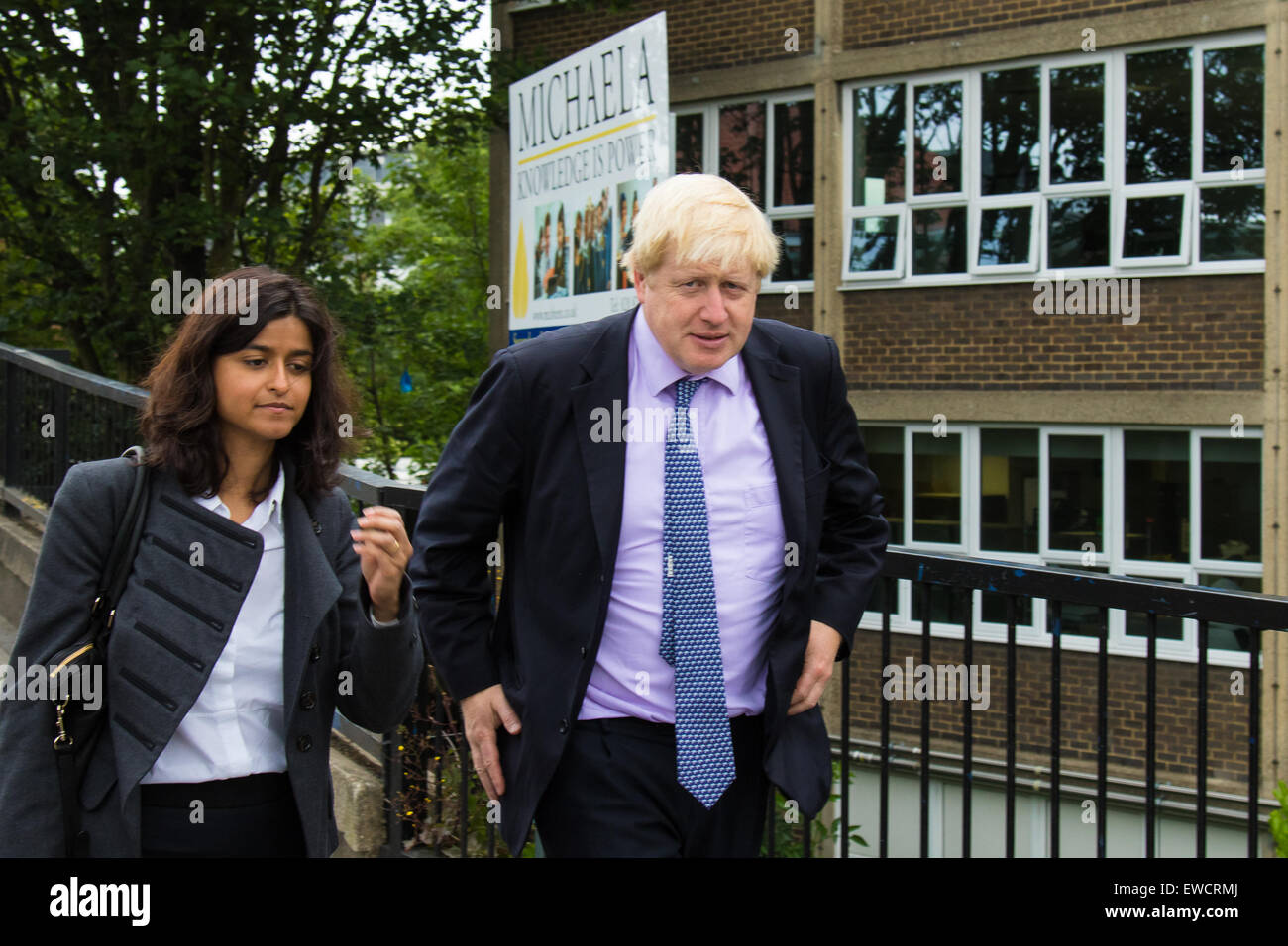 London, UK. 23rd June, 2015. Michaela Community School, Wembley, London ...