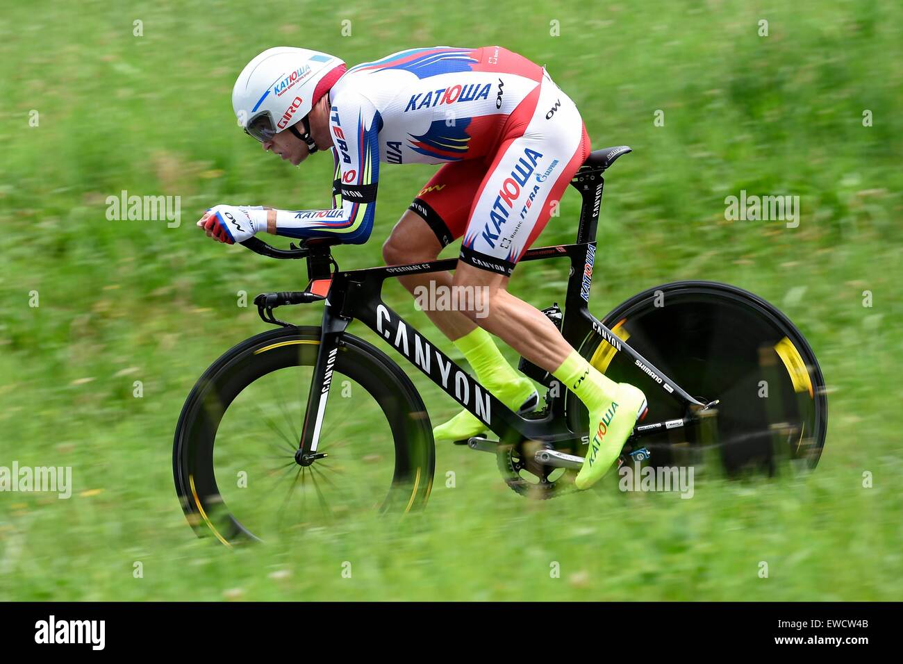 Berne, Switzerland. 21st June, 2015. UCI Tour of Switzerland Cycling ...