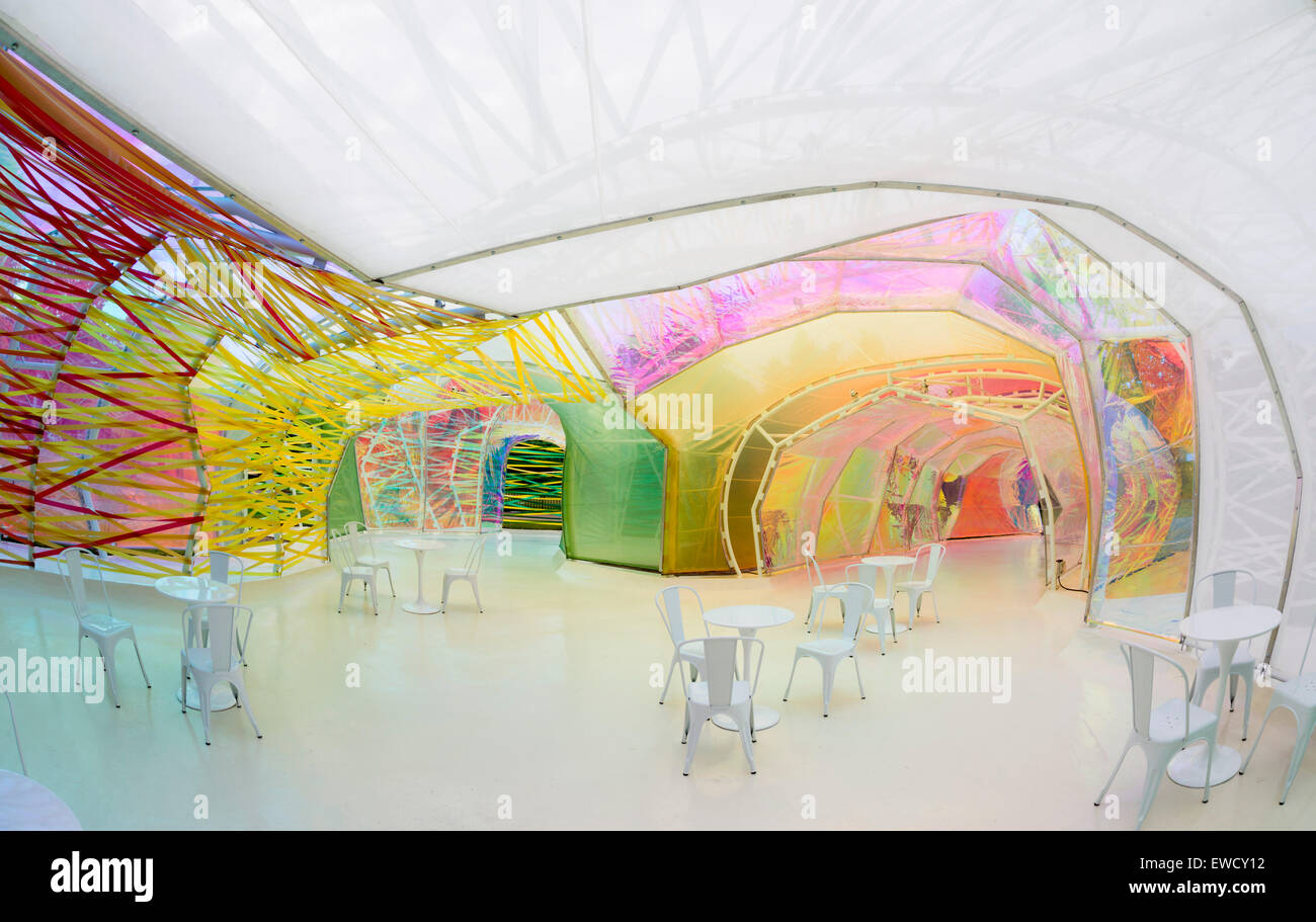 Fisheye view of the interior. Spanish architects selgascano have ...