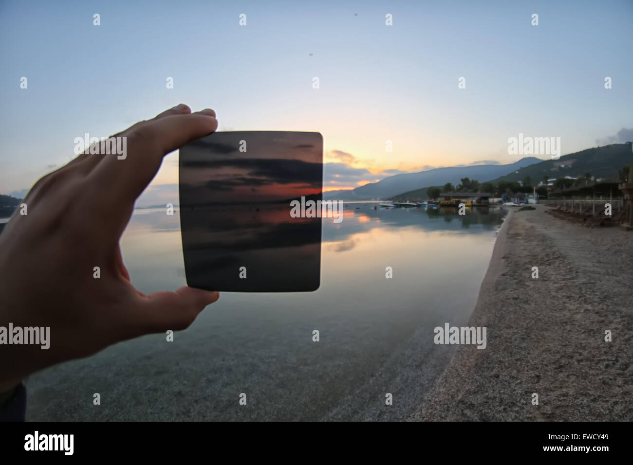 Using neutral density filter hi-res stock photography and images - Alamy