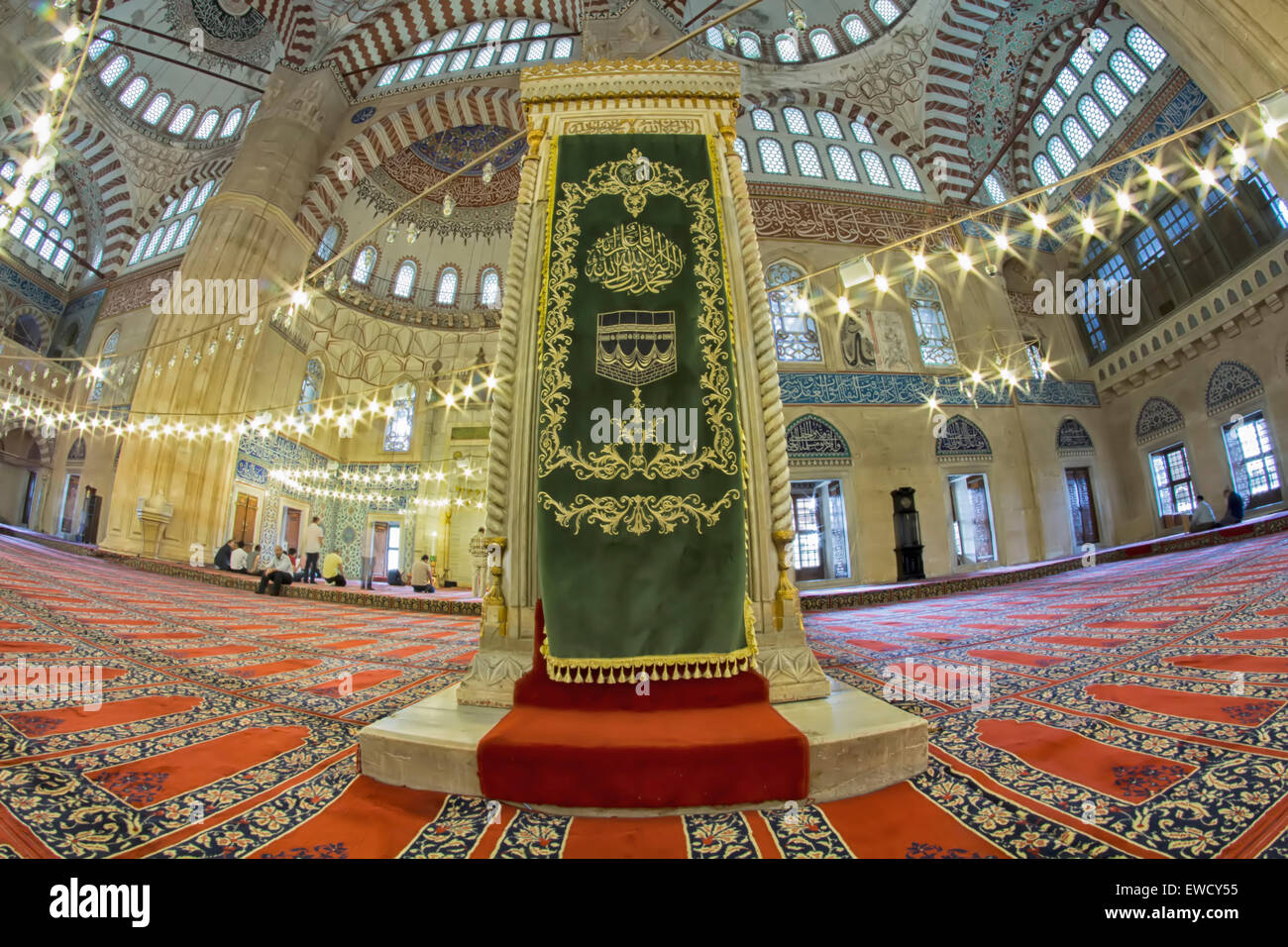 Interior view of selimiye mosque hi-res stock photography and images ...