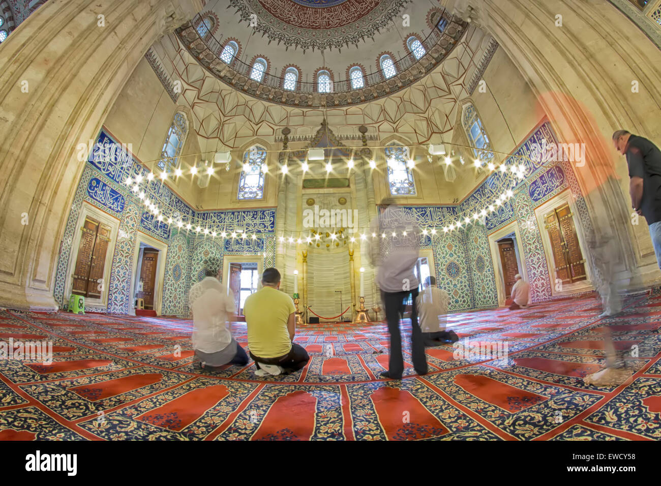 Interior view of selimiye mosque hi-res stock photography and images ...