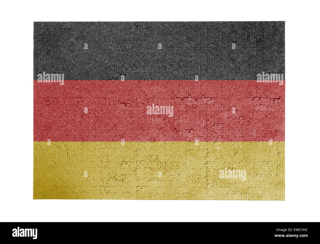Jigsaw puzzle pieces flag germany hi-res stock photography and images ...