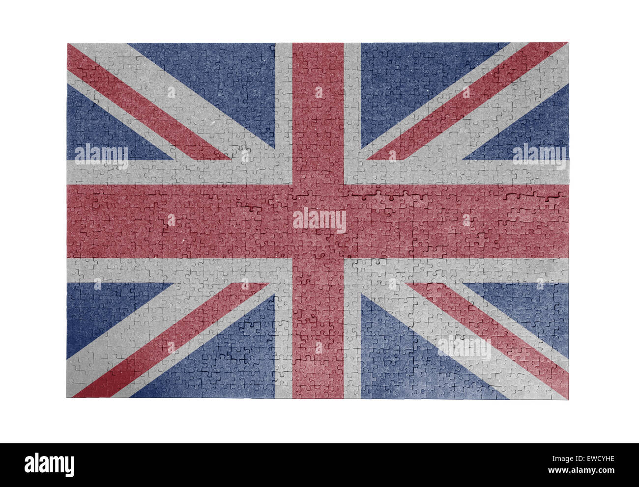 English flag digital Cut Out Stock Images & Pictures - Alamy