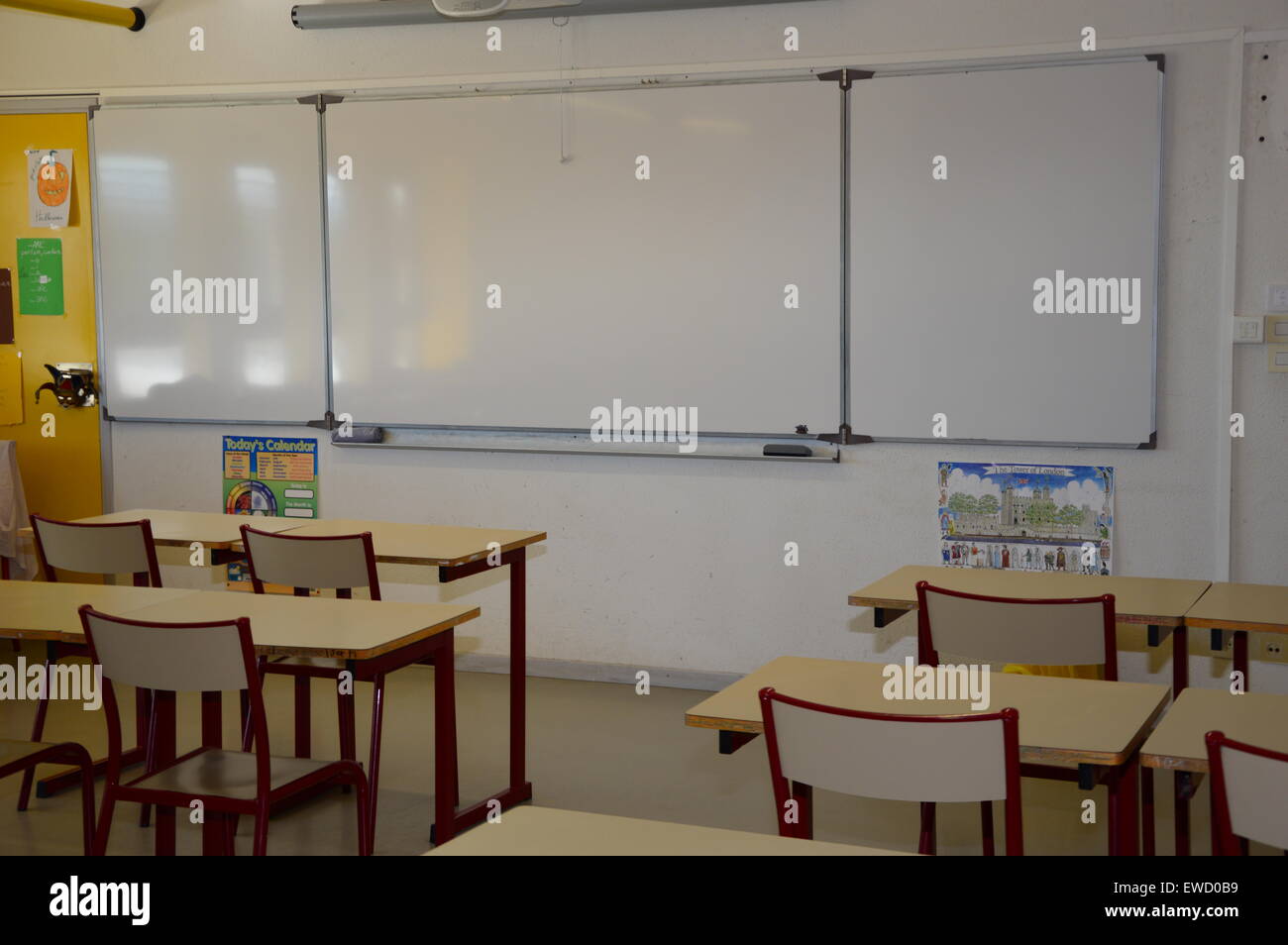Inside a school in the South of France Stock Photo - Alamy