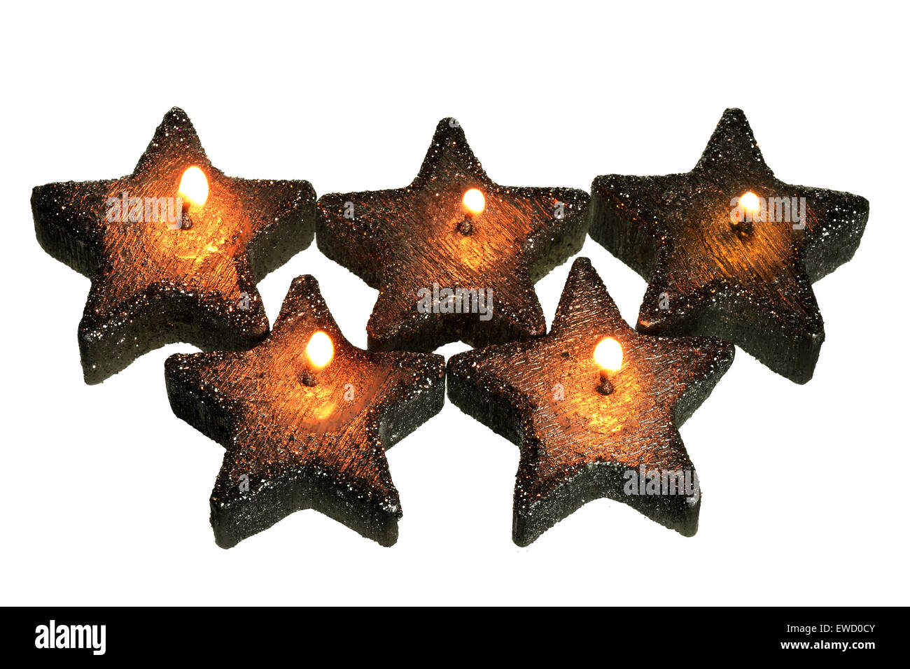 Star shaped candles hi-res stock photography and images - Alamy