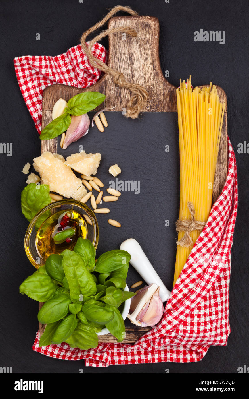 Italian food cuisine menu hi-res stock photography and images - Alamy