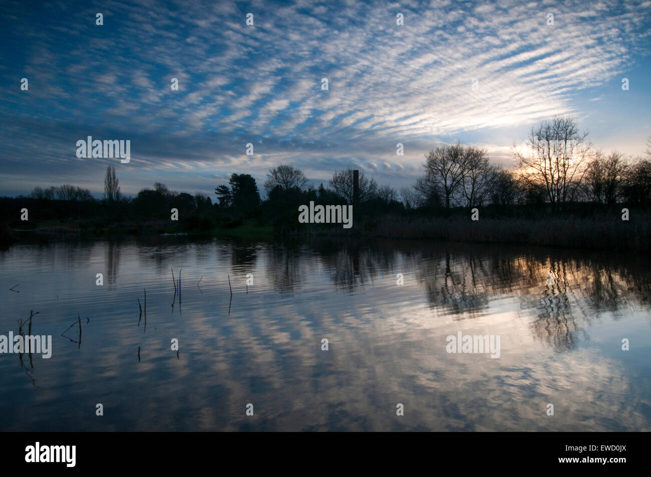 Winter sunrise at Papplewick Pumping Station, Nottinghamshire England ...