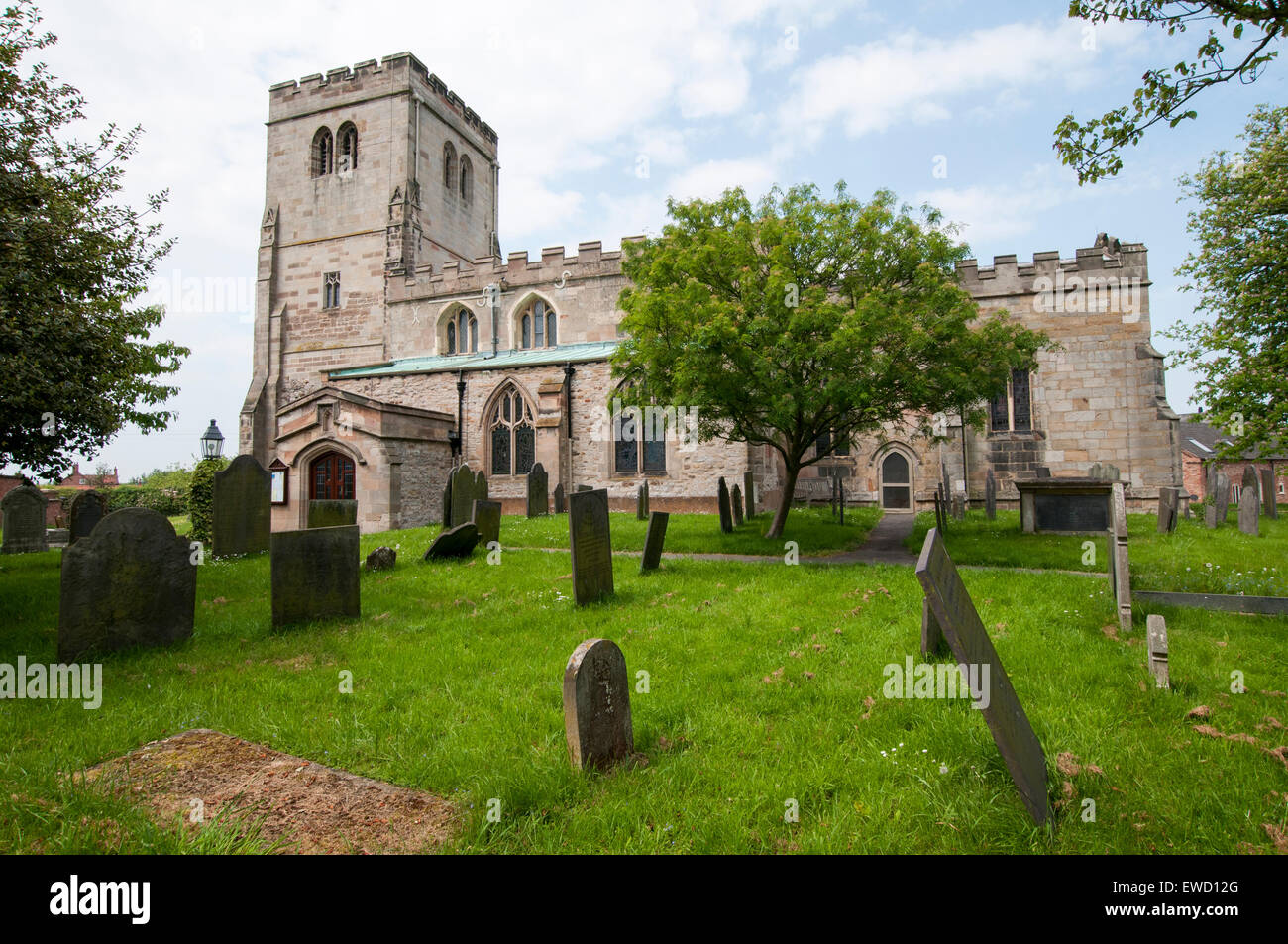 Church of St Mary the Virgin, Plumtree Nottinghamshire England UK Stock ...