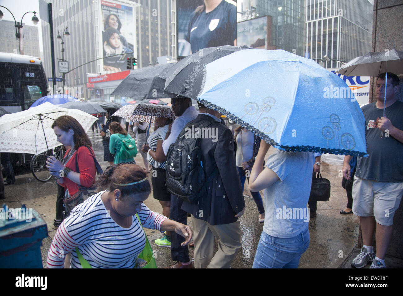 Woman soaked rain hi-res stock photography and images - Alamy