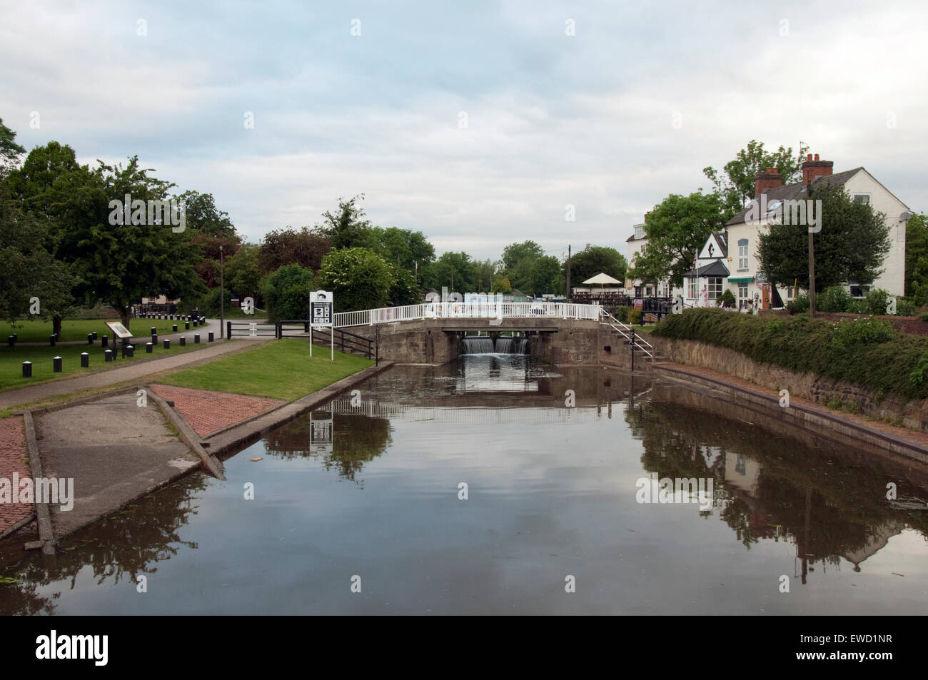 Trent Lock, Long Eaton Nottinghamshire England UK Stock Photo - Alamy