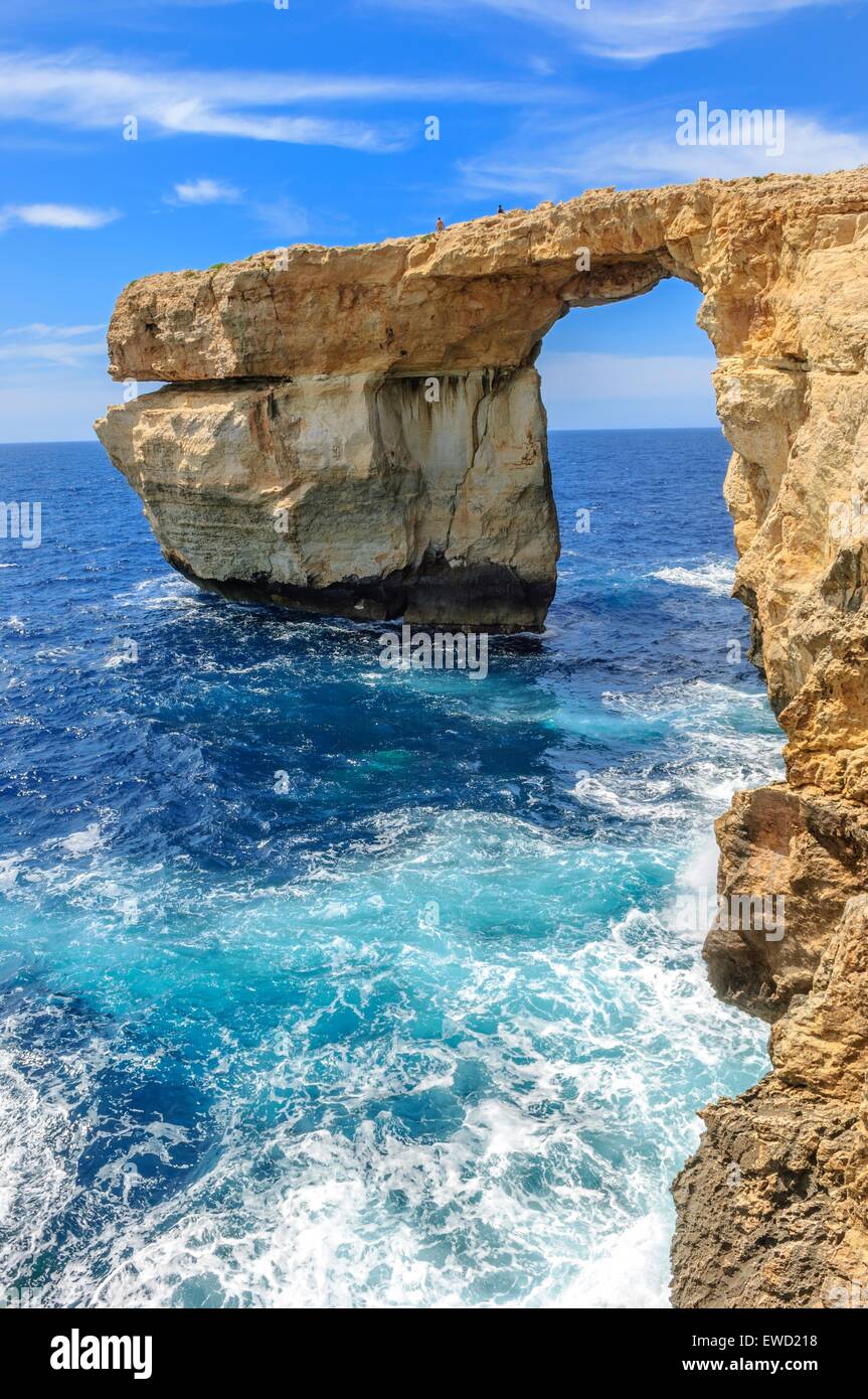 Azure window vertical malta hi-res stock photography and images - Alamy