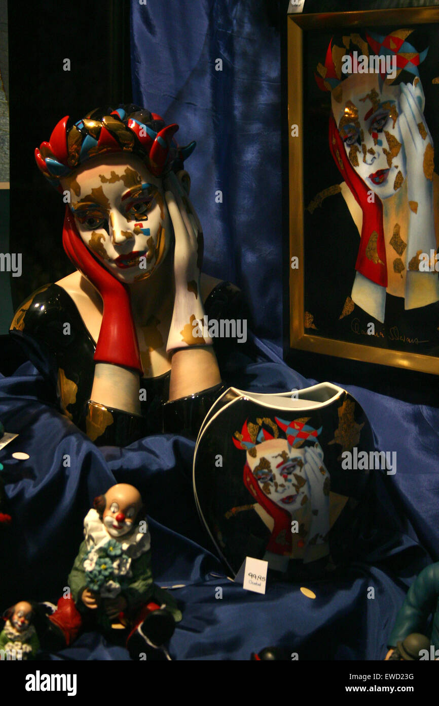 A doll in the shop window Stock Photo - Alamy