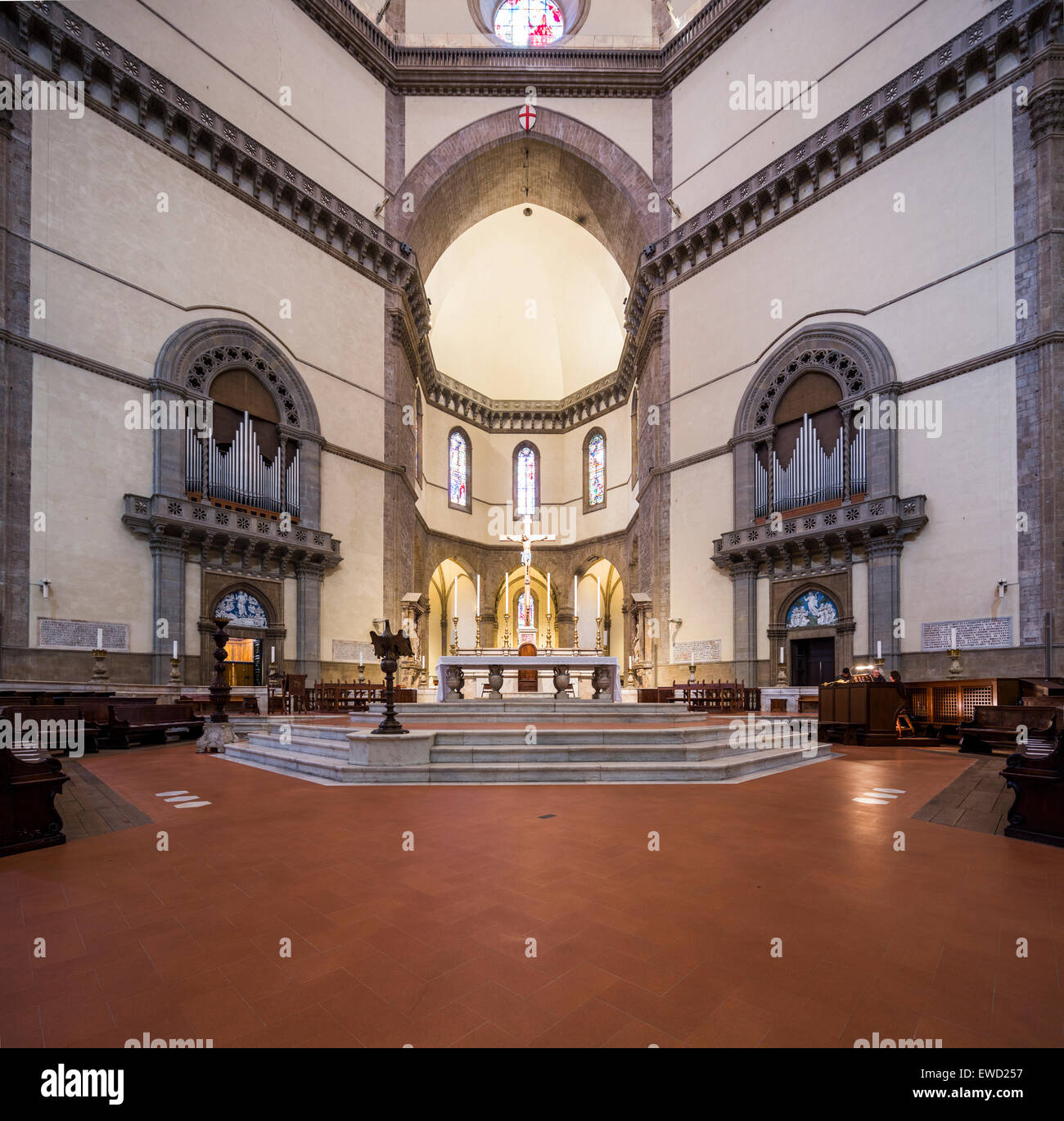 Florence cathedral dome inside hi-res stock photography and images - Alamy