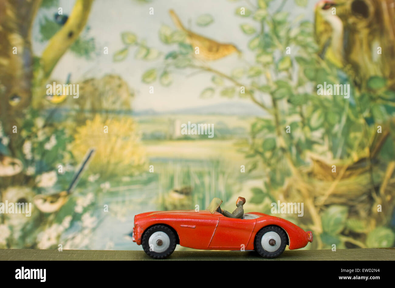 Dinky sports car driving through countryside Stock Photo - Alamy Dinky sports car driving through countryside Stock Photo - Alamy