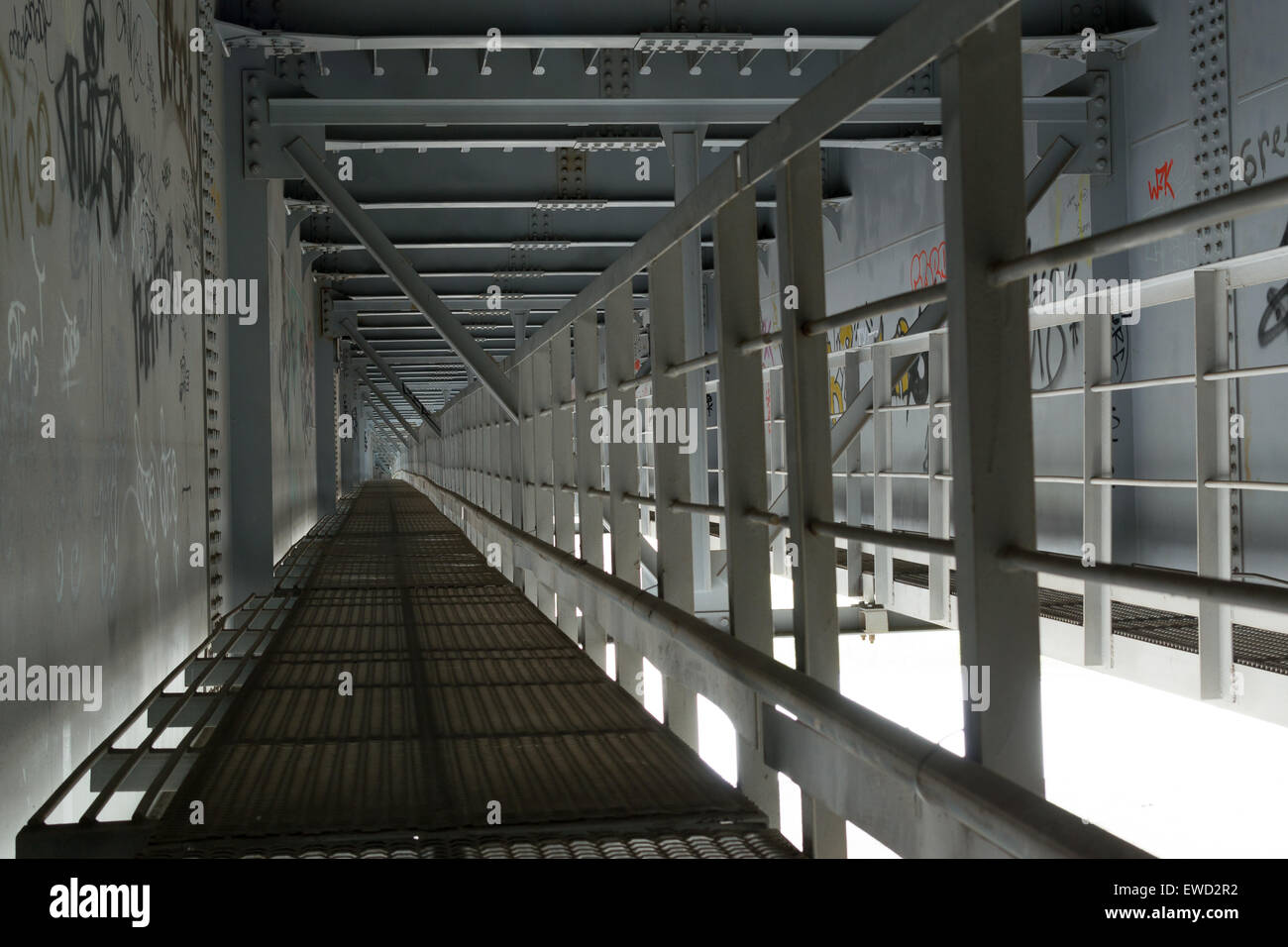 above access architecture below beneath bridge contemporary diminishing ...