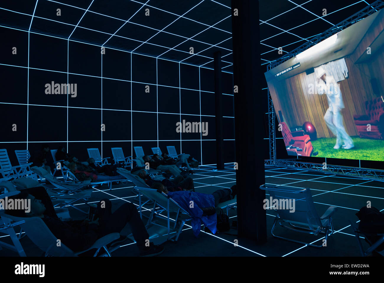 Fabrik, the German Pavilion at the 2015 Venice Biennale. Artists ...