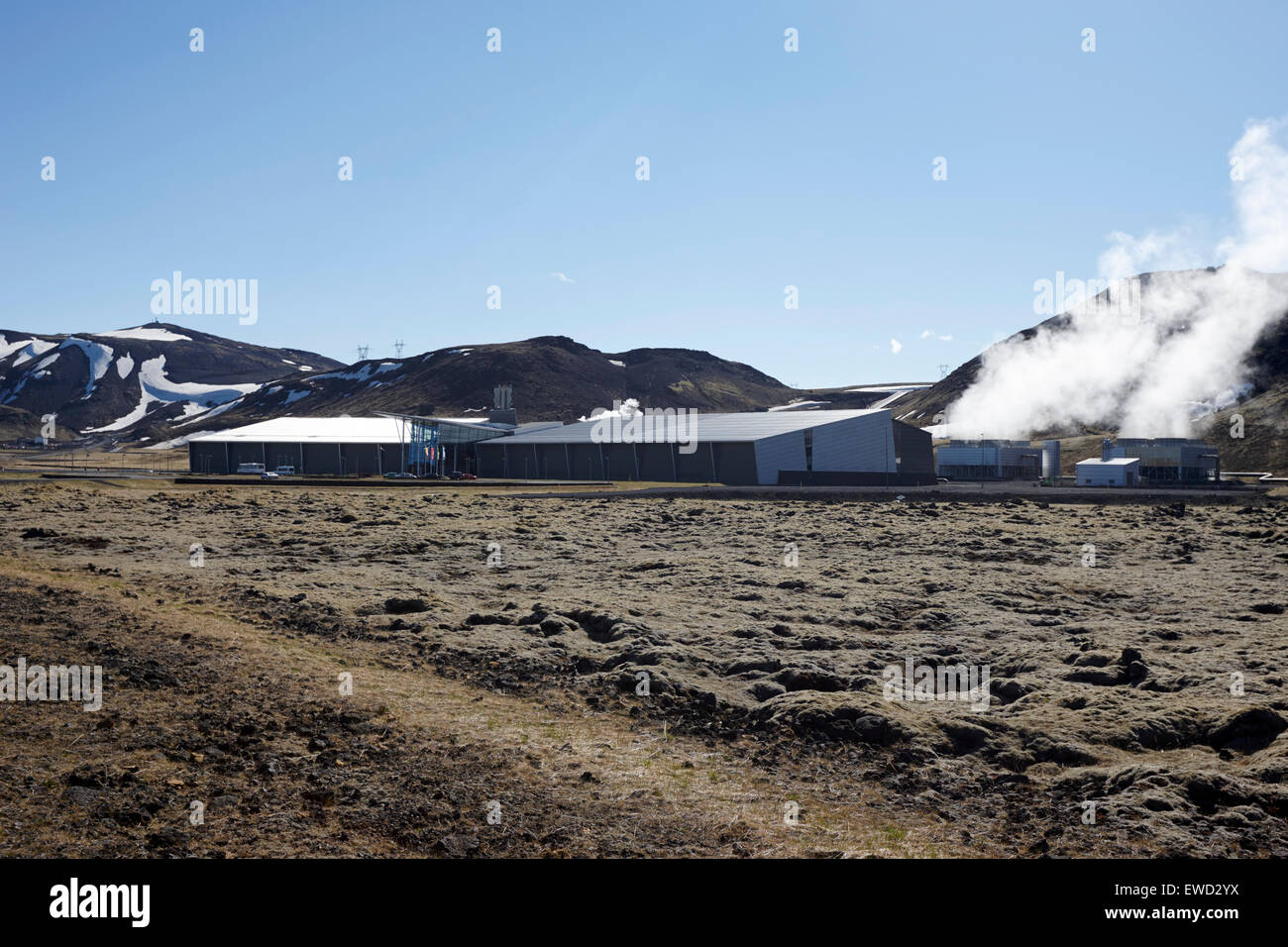 Hellisheidi geothermal combined heat and power station hengill iceland ...