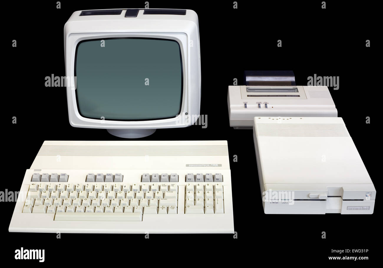 Commodore 128 hi-res stock photography and images - Alamy