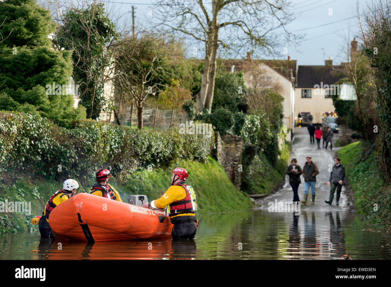 2014 somerset flooding farm hi-res stock photography and images - Alamy