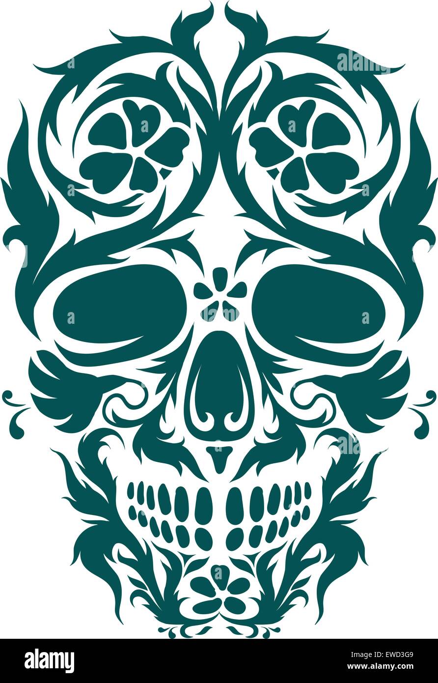 Saint skull Stock Vector Images - Alamy