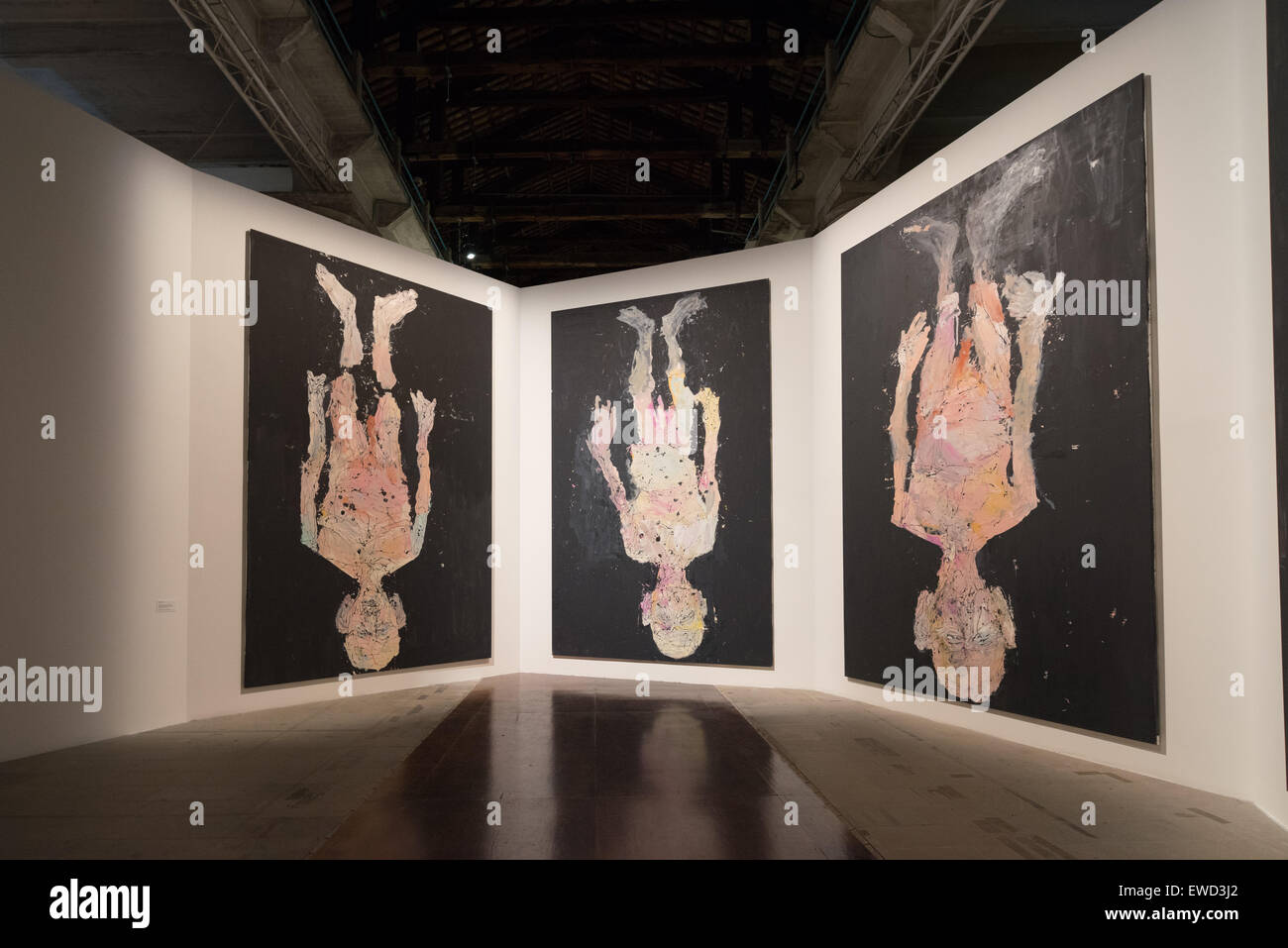 Art installation at the Venice Biennale 2015 Stock Photo - Alamy