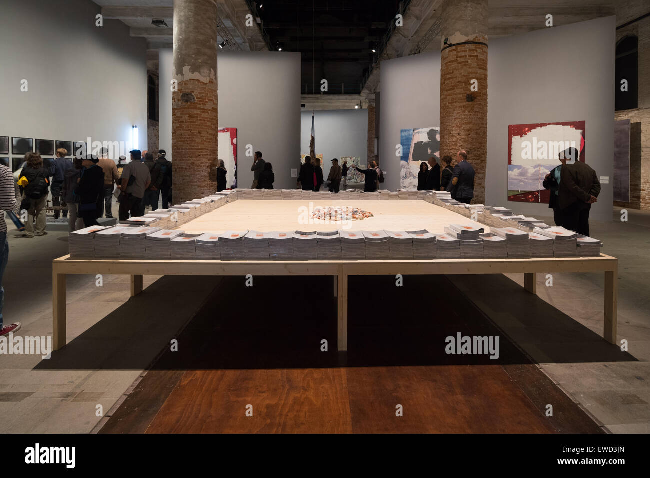 Art installation at the Venice Biennale 2015 Stock Photo - Alamy