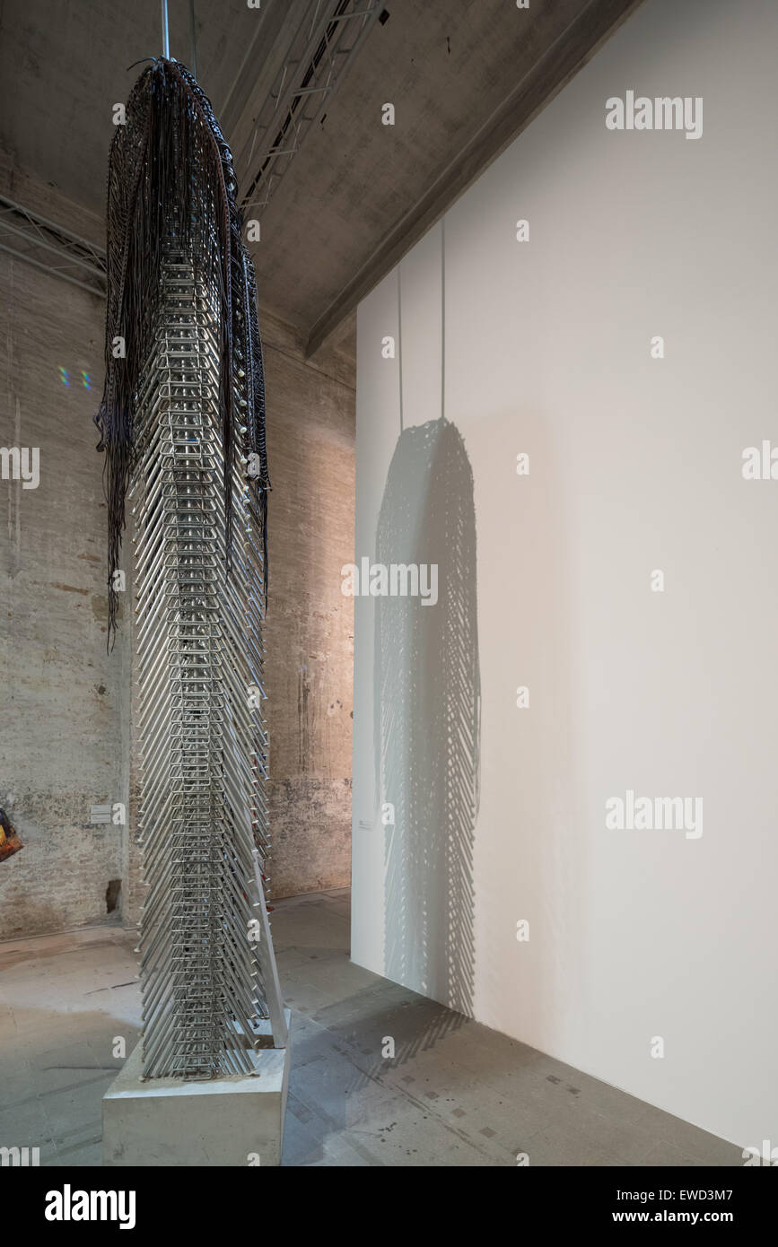 Art installation at the Venice Biennale 2015 Stock Photo - Alamy